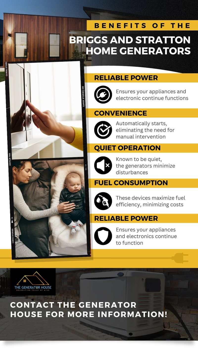 Briggs & Stratton Generators - Request a Free Consultation - The Generator House LLC